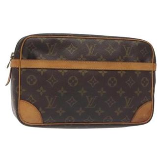 Louis Vuitton Pre-owned Canvas clutches - - Pre-owned - Damen - Braun - ONE SIZE