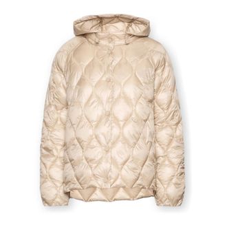 Elena Miro Leichte Daunenjacke aus gestepptem Nylon - - Jackets - Damen - Beige - L