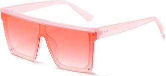 Generic Lunettes De Soleil &Agrave; Monture Large For Hommes Et Femmes, Id&eacute;ales For La Conduite En Ext&eacute;rieur Les Vacances. D&eacute;coratives(Pink)