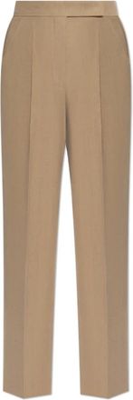 Max Mara Femme, Pantalons, Beige, Taille: 36 FR Abate Pantalons