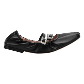 Roger Vivier Spitz zulaufende Ballerina Flats - - Shoes - Damen - Schwarzk - 35 EU