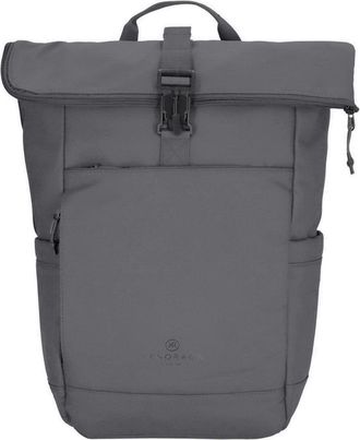 Kenorada Rucksack Leisure | moderner Tagesrucksack mit Rolltop | gepolstertes Laptopfach (bis 12) | verstellbare Schulterriemen | Daypack mit Frontf&auml;chern und 