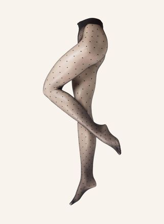 Falke Feinstrumpfhose Dot Ti schwarz