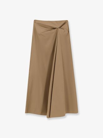 Max Mara Mxmpaggi cotton blend skirt - MAX MARA - gender_Woman
