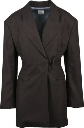 Alysi Femme, Robes, Brun, Taille: 38 FR Robe Blazer
