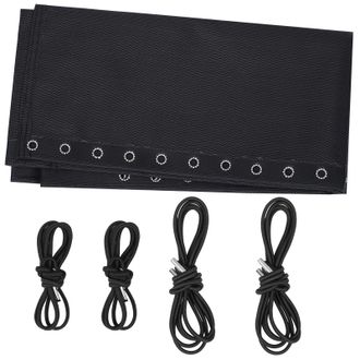 NUOBESTY Hohopeti Gravity Chair Ersatzstoff mit Elastischen Seilen Strapazierf&auml;higes Atmungsaktives Reparaturset f&uuml;r Garten Liegestuhl Outdoor Bungee Recliner 