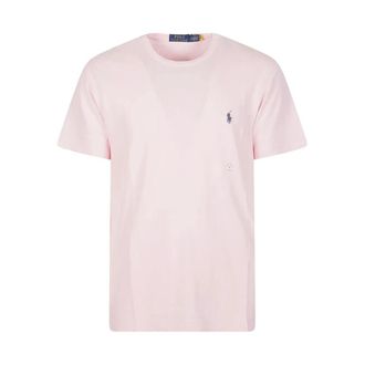 Polo Ralph Lauren Knit T-Shirt - - Tops - Herren - Rosa - XL