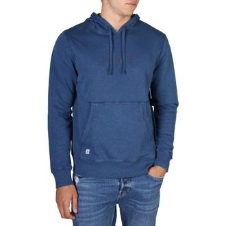 Hackett Herren Sweatshirt HKT Hoody, Blau (Dark Blue 581), Small (Herstellergröße: S)