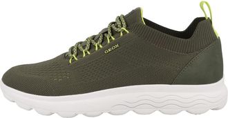 Geox Herren U SPHERICA Sneaker, Green, 46 EU