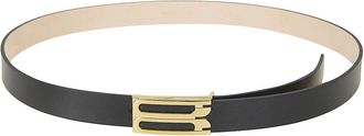 Victoria Beckham Femme, Accessoires, Noir, Taille: 90 CM Frame Belt