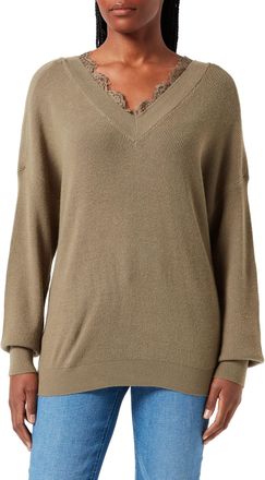 Desires Womens,Dita Lace Pullover, 3975 MERMAID GREEN,S