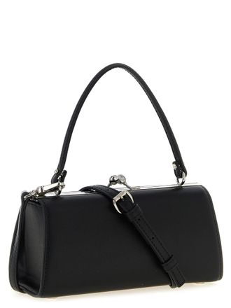 Vivienne Westwood Orb Logo Top Handle Bag - Black