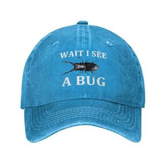 Generic Attendez, Je Vois Un Insecte Femme Homme Hip-Hop Cap Confortable Casquette Trucker Styl&eacute;e Chapeau pour Golf Ext&eacute;rieur Sport