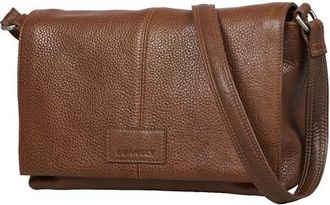 Burkely Soft Skylar Satchel Bag - Sac Bandoulière Femme en Cuir Marron Cognac - Design Classique Élégant avec Sangle Réglable - Sac à Main Chic