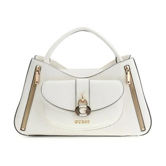 Guess Femme, Sacs, Blanc, Taille: ONE Size Jessa Handbag
