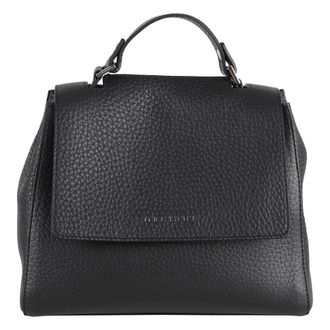Orciani Sveva Soft Piccola Handbag - Femme - Sacs - Noir - Taille: ONE Size