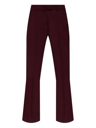 The Attico Ausgestellte Hose mit Ziernaht - Rot