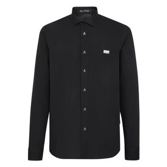 Philipp Plein Homme, Chemises, Noir, Taille: S Sugar Daddy Cut Shirt