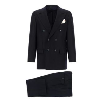 Kiton Herren, Anz&uuml;ge, Blau, LGr&ouml;&szlig;e