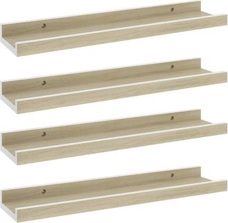 Generic Wandregale, Vielseitige Pr&auml;sentationsregale, Moderner Stil f&uuml;r Wohnzimmer, Schlafzimmer, B&uuml;ro (40 x 9 x 3 cm)