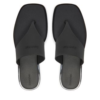 Calvin Klein Zehentrenner Calvin Klein Toepost Tpu Slide HW0HW02836 Schwarz
