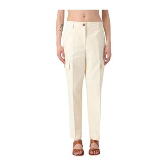 Twinset Damen, Hosen, Beige, XSGr&ouml;&szlig;e