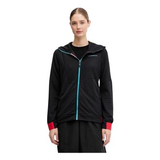 La Sportiva Zip-through Hoodie - - Sport - Damen - Schwarzk - XS