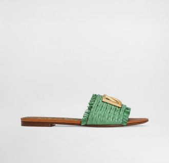 Dolce & Gabbana Ciabatta - Frau Pantoletten Und Mules Multicolor 38.5