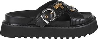 Pinko Pinko, Femme, Chaussures, Noir, Taille: 36 EU Kate 09 Sandal Nappa