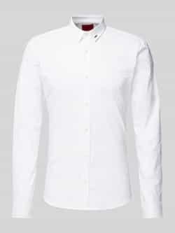 HUGO BOSS Freizeithemd mit Label-Detail Modell Ero