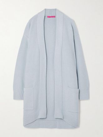 The Elder Statesman Oversized-cardigan Aus Kaschmir - Blau