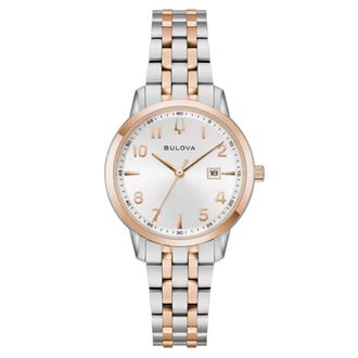 Bulova Femme, Accessoires, Multicolore, Taille: ONE Size Montre Classique