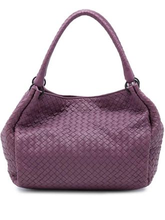 Bottega Veneta sac cabas Nappa Intrecciato Parachute (2012-2025) - Violet