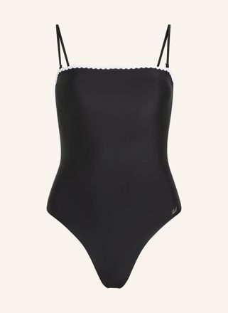 Karl Lagerfeld Badeanzug schwarz