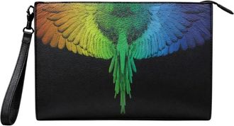 Marcelo Burlon unisex, Sacs, Noir, Taille: ONE Size Pochette