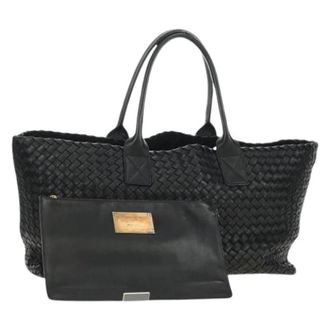 Bottega Veneta Pre-owned Vintage Tote Bag - - Pre-owned - Damen - Schwarzk - ONE SIZE