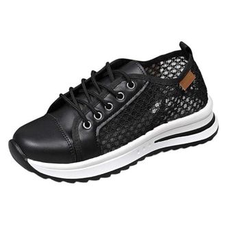 Generic Femmes Chaussures Sport Loisirs Confortables L&eacute;g&egrave;res Et Respirantes Sneakers avec Bande Lastique Coussin dair Course en Plein Air pour Diab&eacute;tique La M