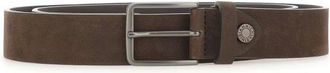 Gianni Chiarini Homme, Accessoires, Brun, Taille: ONE Size Ceinture en nubuck de 3,5 cm