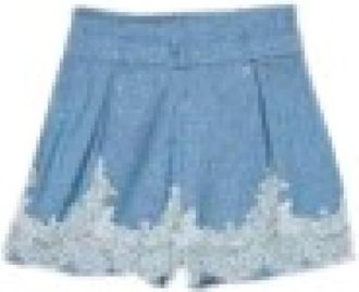 Twinset Femme, Shorts, Bleu, Taille: 40 FR Denim Shorts