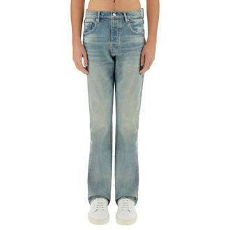 Purple Jeans droits - Homme - Jeans - Bleu - Taille: W31