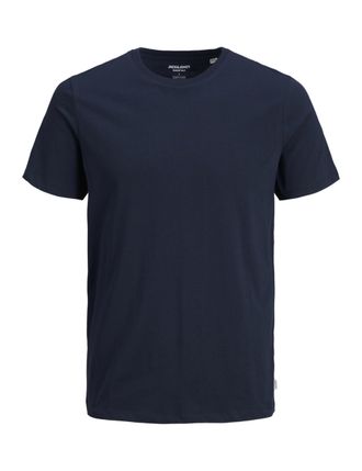 Jack & Jones Jack & Jones Plus Herren Jjeorganic Basic Tee O-Hals Noos Ps T Shirt, Navy Blazer/, 5XL Gro&szlig;e Gr&ouml;&szlig;en EU