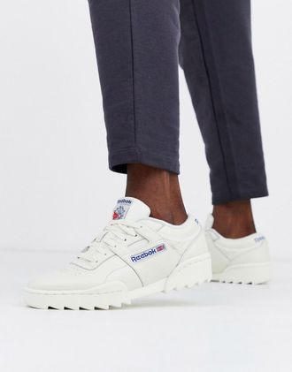 Reebok Classics Workout Ripple - Baskets-Blanc