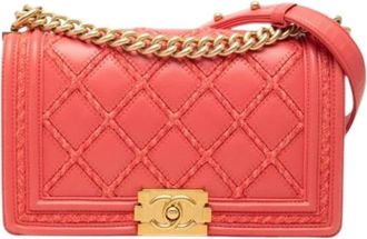 Chanel Pre-owned Boy Flap Bag - - Pre-owned - Damen - Rosa - ONE SIZE