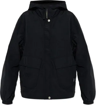 Kenzo Femme, Vestes, Noir, Taille: 38 FR Veste l&eacute;g&egrave;re &agrave; capuche