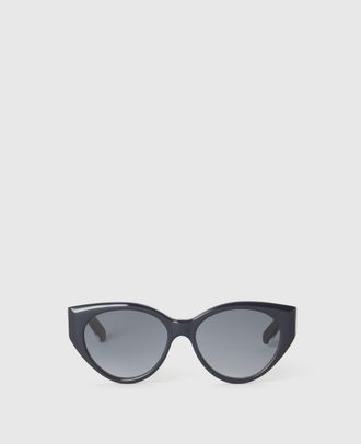 Stella McCartney Round Cat-Eye Sunglasses