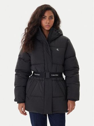 Calvin Klein Jeans Winterjacke LV047D507G Schwarz Regular Fit