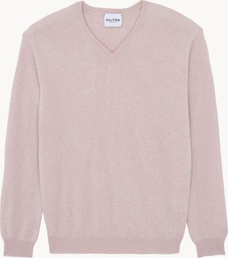 Kujten Pull cachemire col V - Pull Vince