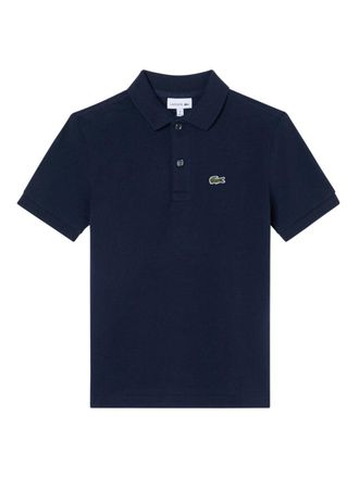 Lacoste Logo Cotton Polo Shirt - Blue