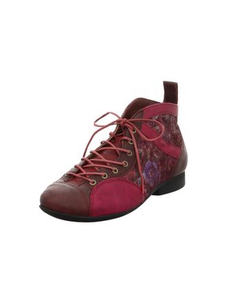 Think Think GUAD2 Damen chromfrei gegerbte nachhaltige Stiefelette, VINO/Kombi 9160, 39.5 EU