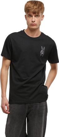 Mister Tee Herren T-Shirt 100% Baumwolle Schwarz M